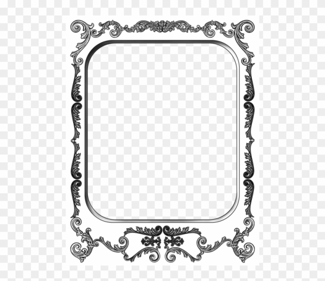 Free: Filigree Frames Png Transparent - nohat.cc