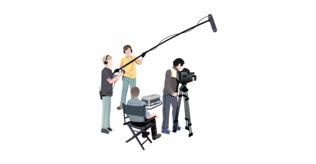 Free: Film Production - Film Crew Transparent Background, Transparent ...