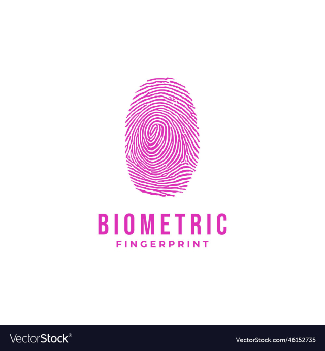 Free: fingerprint biometric finger stamp logo template - nohat.cc