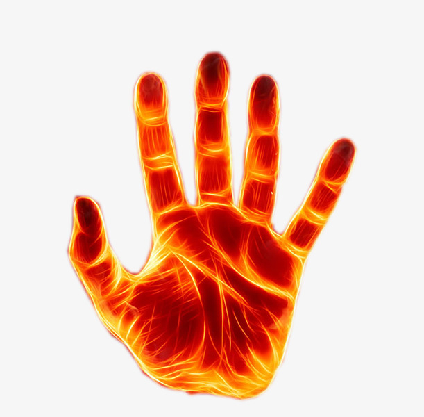 Free: Fire Forces Hand, Flame, Burning Hand, Creative Hand PNG Image ...