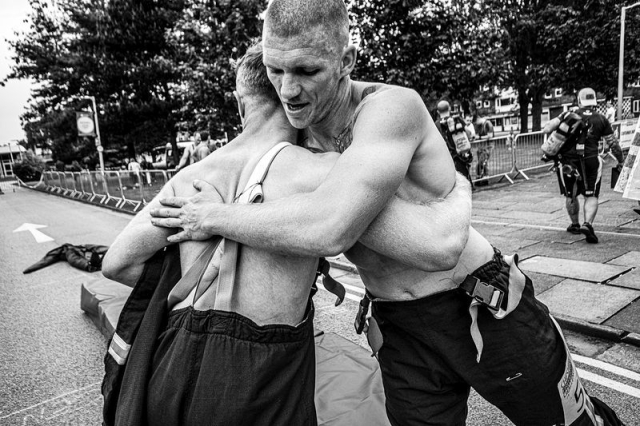 Free: Firefighter hugging each other, June | Free Photo - rawpixel ...