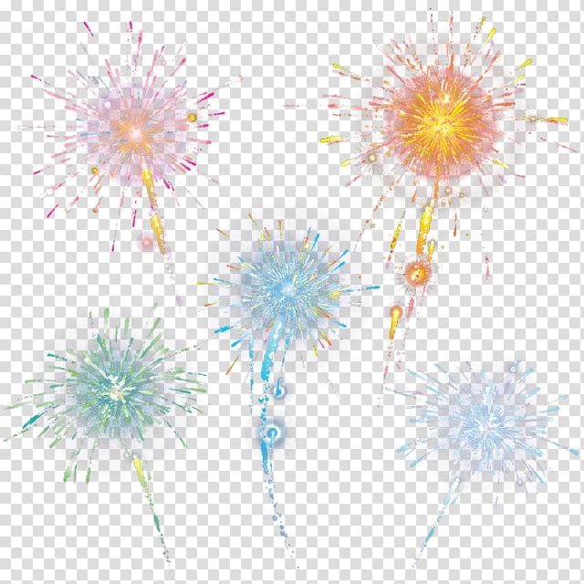 Free: Fireworks Firecracker, Small colored fireworks transparent ...