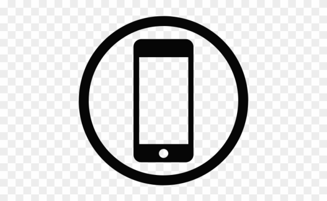 Free: Five, Cell Phone, Cellular Phone Icon With Png And - Mobile In ...