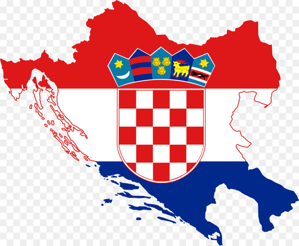 Free: Flag of Croatia Map National flag - map - nohat.cc