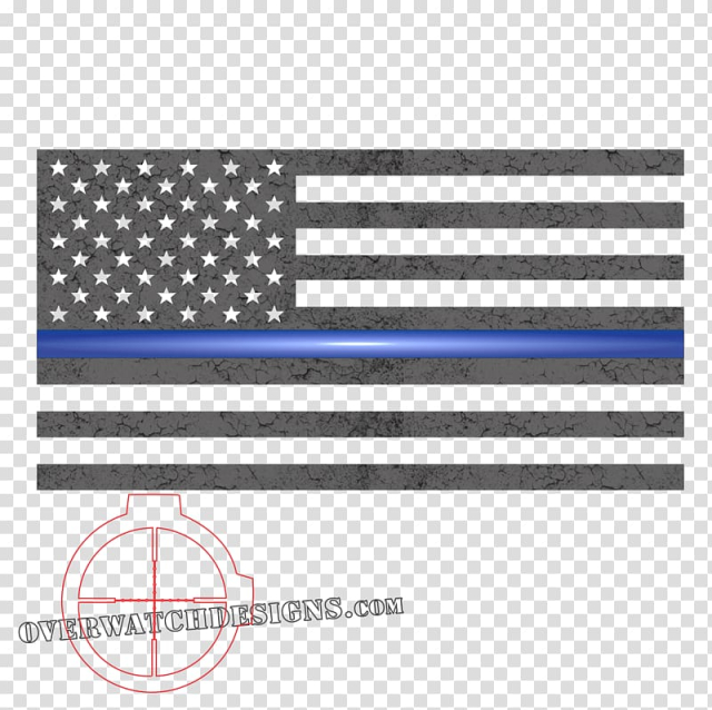 Free: Flag of the United States The Thin Red Line Thin Blue Line Flag ...