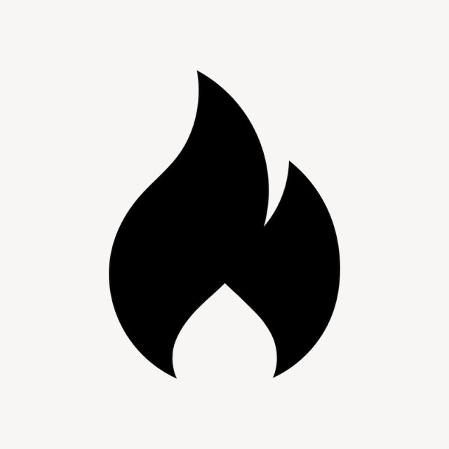 Free: Flame icon, simple flat design | Free Icons - rawpixel - nohat.cc