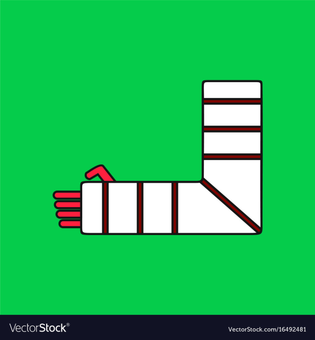 Free: Flat icon design collection broken arm vector image - nohat.cc