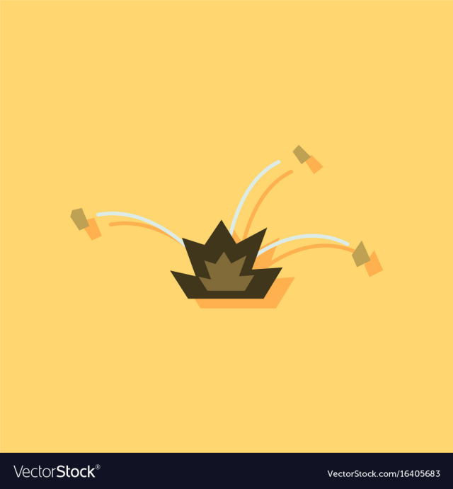 Free: Flat icon design collection explosion and shards vector image ...