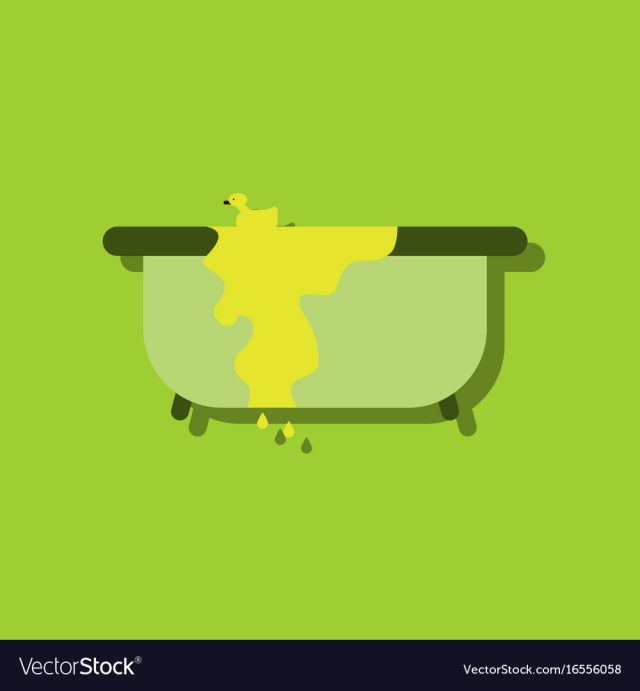 Free: Flat icon design collection overflowing bathtub vector image ...