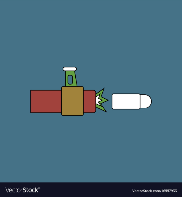 Free: Flat icon design collection rifle bullet shot vector image - nohat.cc