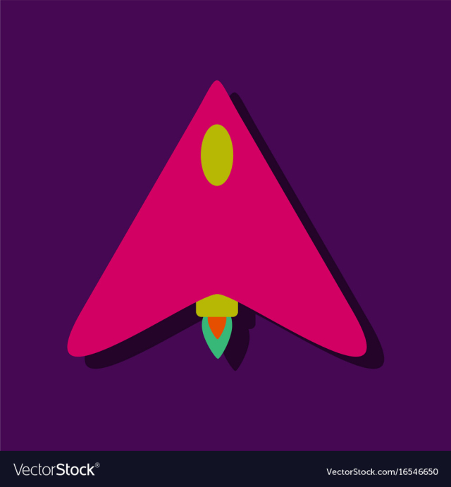 Free: Flat icon design collection stealth attack plane vector image ...