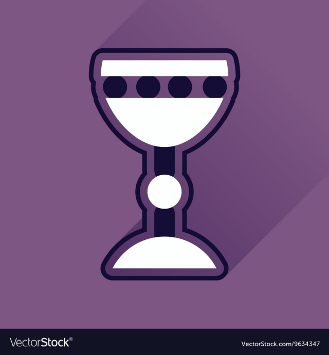 Free: Flat icon with long shadow Holy Grail vector image - nohat.cc