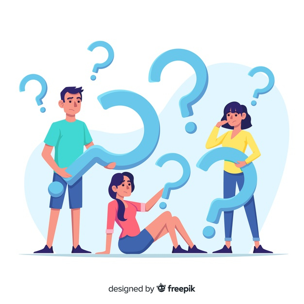 Free: Flat people holding question marks Free Vector - nohat.cc