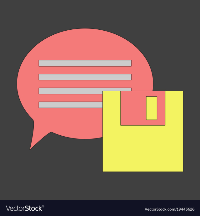 Free: Flat text message icon speech bubble symbol vector image - nohat.cc