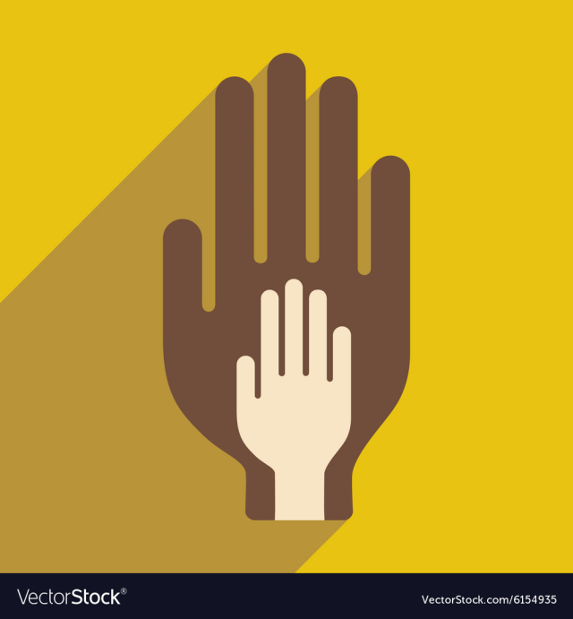 Free: Flat with shadow icon and mobile application trust vector image ...