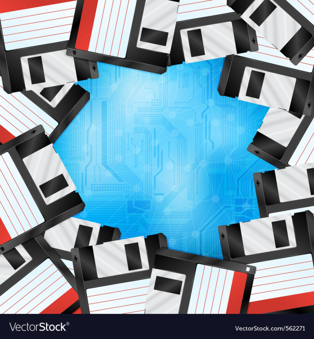 Free: Floppy disk border vector image - nohat.cc