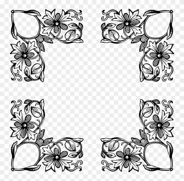 Free: Floral Design Drawing Floral Ornament Microsoft Word - Design ...