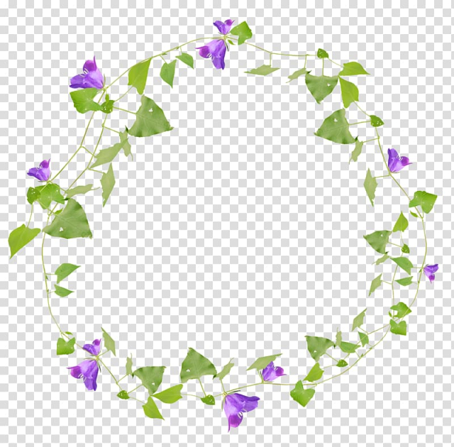 Free: Floral design Flower Illustration, Grass ring transparent ...
