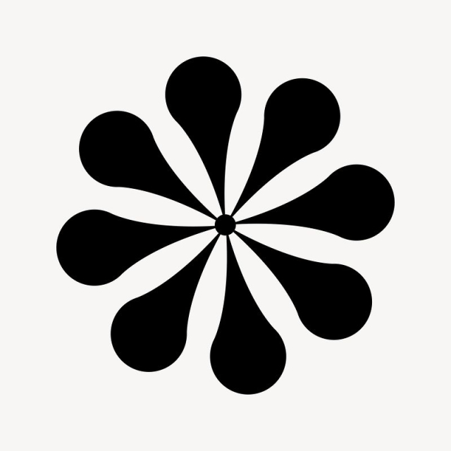 Free: Flower shape clip art vector | Free Vector - rawpixel - nohat.cc