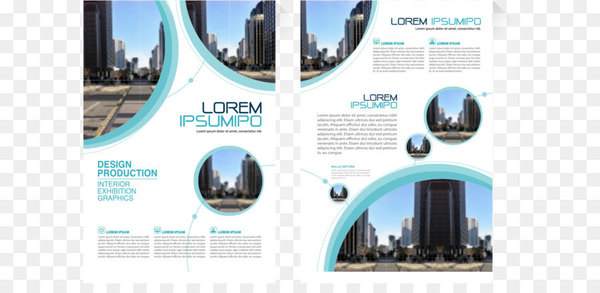 Free: Flyer Euclidean vector - Vector blue circular tower Flyer - nohat.cc