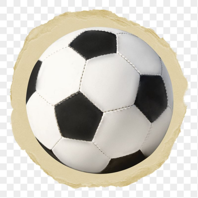 Free: Football png ripped paper sticker, | Free PNG - rawpixel - nohat.cc