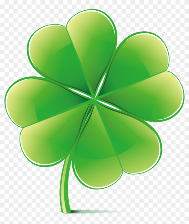 Free: Four-leaf Clover Green - Four-leaf Clover Green - nohat.cc