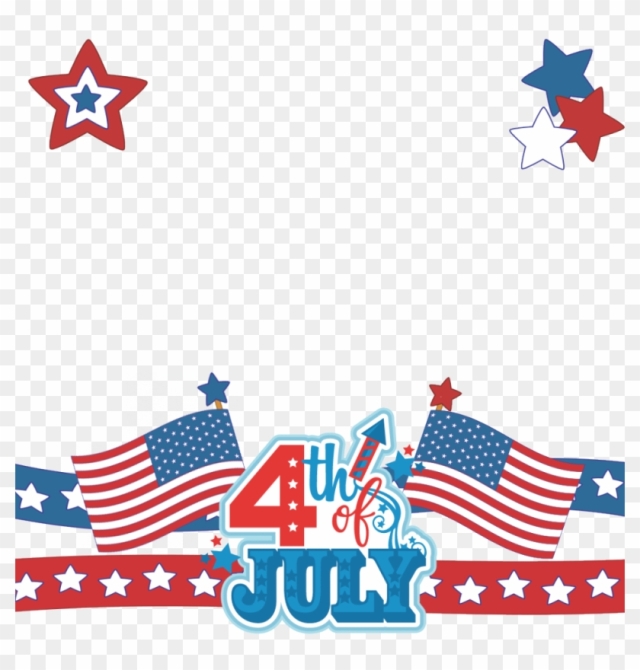 4th Of July Clip Art Borders Happy 4th Of July Clipart Hd PNG, 4th Of