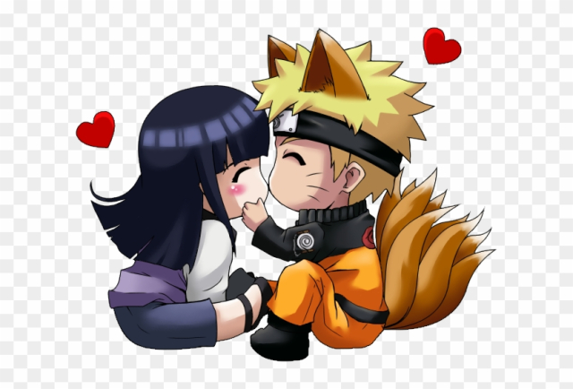 Naruto X Hinata Chibi Chibi Hinata And Naruto, Naruto And Hinata