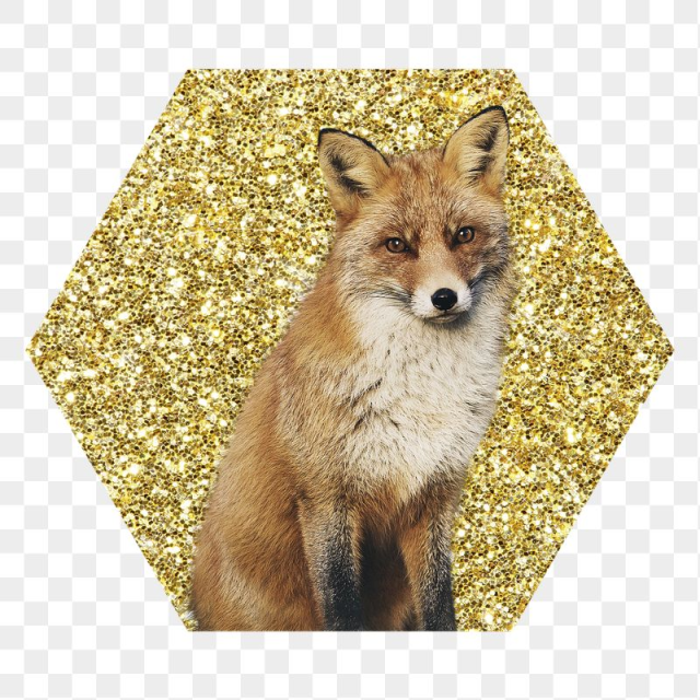 Free: Fox png badge sticker, gold | Free PNG - rawpixel - nohat.cc