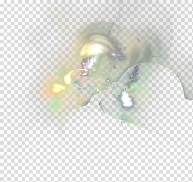 Free: Fractal , multicolored abstract painting transparent background ...