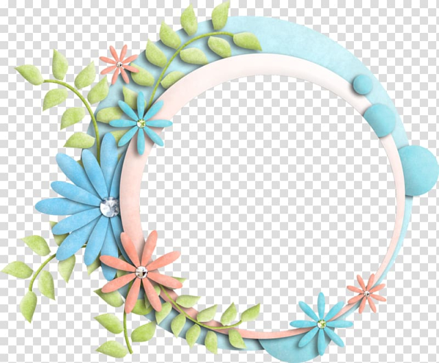 Free: Frame Android application package, Floral Frame Background ...