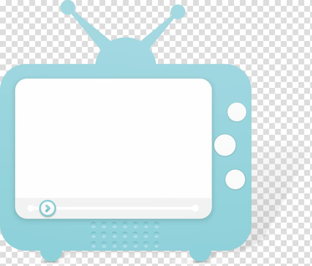 Free: Frame Blue Television set, TV Box transparent background PNG ...