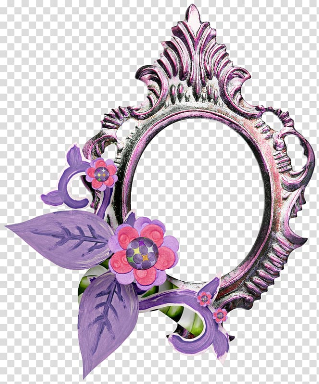 Free: Frame Mirror Decorative arts, Decorative mirrors transparent ...