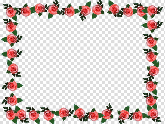 Free: Frame, red rose flower frame transparent background PNG clipart ...