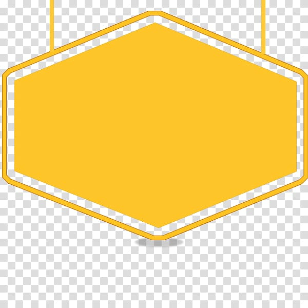 Free: Frame , Title frame, yellow sign background transparent ...