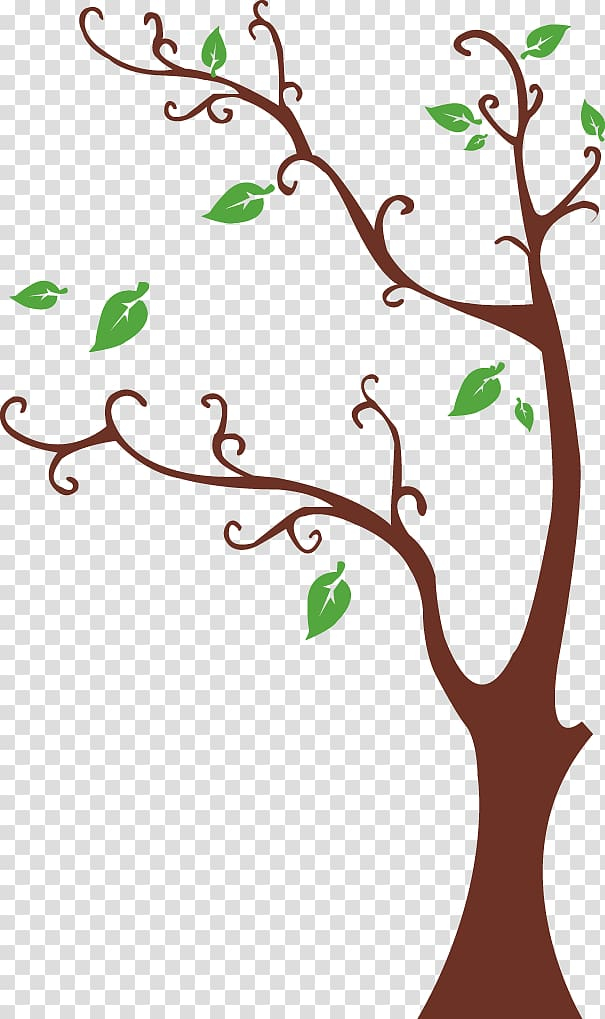 Free: Frame Tree Sticker Decal Wall, Illustration tree transparent ...