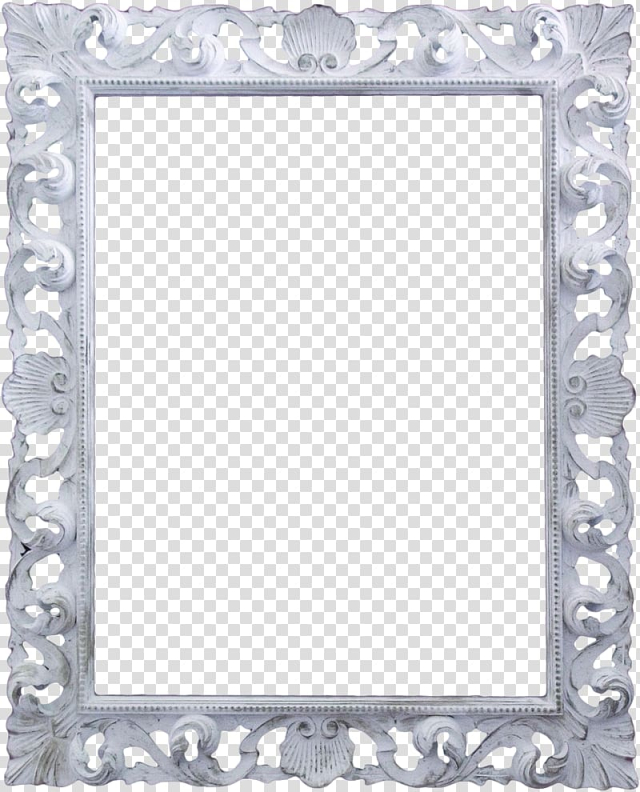 Free: Frame White Pattern, White Frame transparent background PNG ...