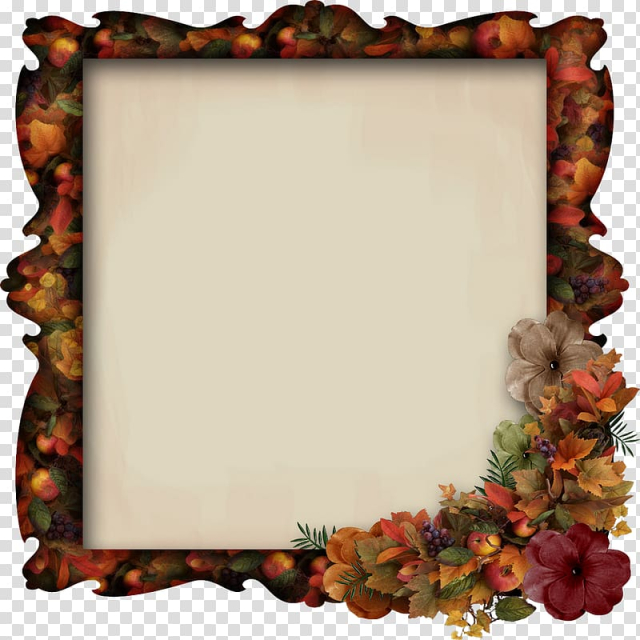 Free: Frames, autumn transparent background PNG clipart - nohat.cc
