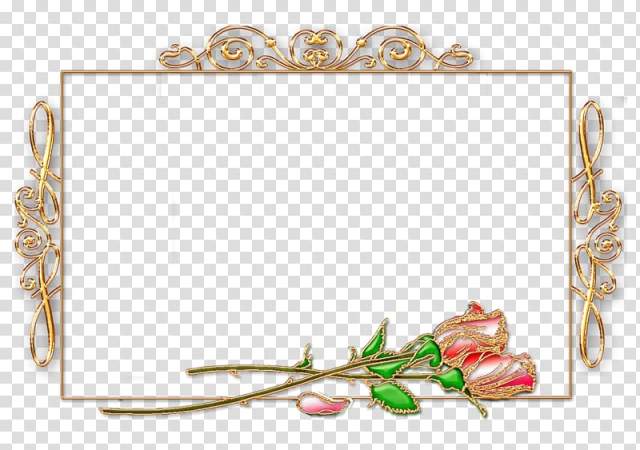 Free: Frames Desktop , gold frame transparent background PNG clipart ...