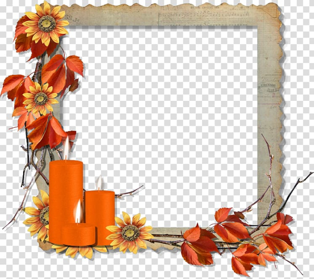 Free: Frames Digital scrapbooking Paper , thanksgiving Border ...