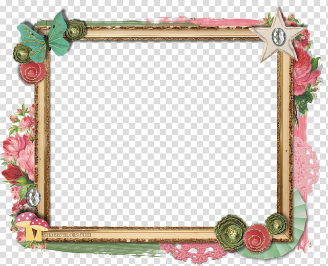 Shabby Chic Frames Clip Art Ornate Shabby Chic Picture Frame Photo