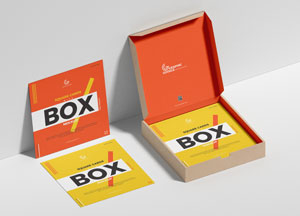 Free: Free Cards Holder Box Packaging Mockup PSD box box box - nohat.cc