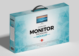 Free: Free Computer Monitor Packaging Mockup computer monitor packaging ...