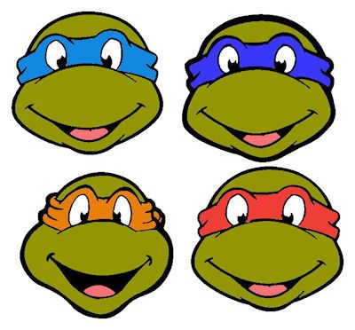 Free: Free download Tmnt Outline Clipart for your creation. | TMNT ...