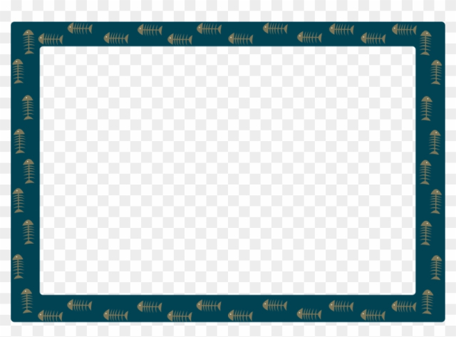 Free: Free Fishbone Frame And Border For Cat Blog Design - Fish Bone ...