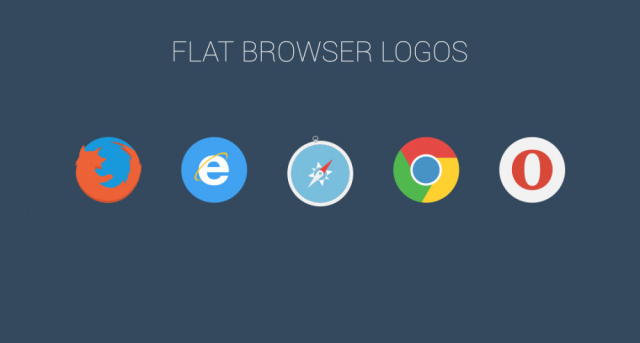Free: FREE Flat Browser Logotypes - nohat.cc
