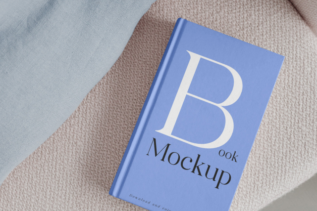 Free: Free Oblong Book Mockup - nohat.cc