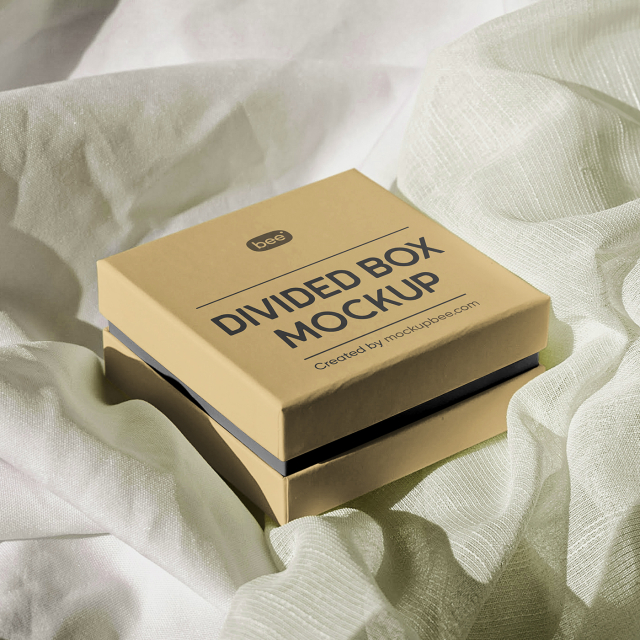 Free: Free Perspective Divided Box Mockup - nohat.cc
