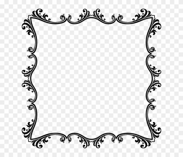 Free: Free Picture - Black Border Transparent Background - nohat.cc