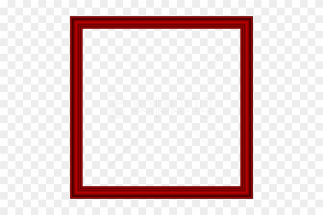 Red Border Frame